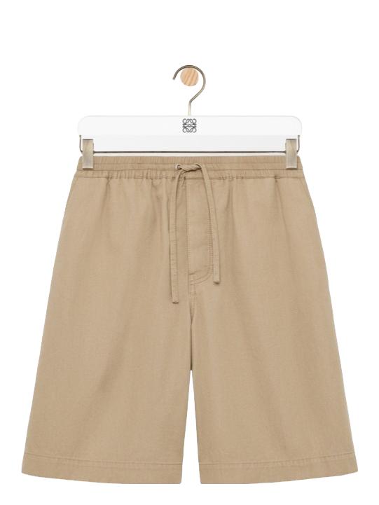 LOEWE Loewe Drawstring Shorts with Anagram Appliqué